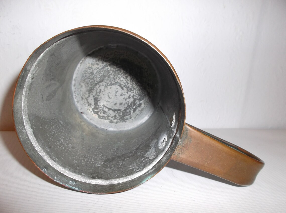 Antique French Primitive Copper Cup Circa 1800s Rustic French - Etsy UK