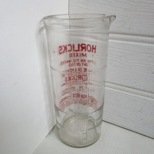 Vintage English MCM Horlicks Mixer Drink Measurer - Etsy