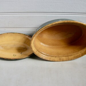 Antique French Alsace Pottery Casserole Covered Dish Cooking Pot - Etsy