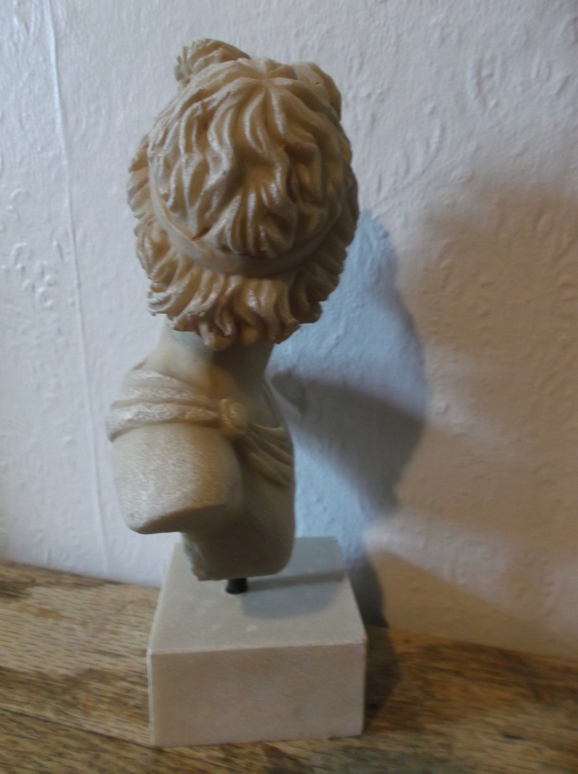 Vintage Greek Marble Stone Goddess Souvenir Statue | Etsy