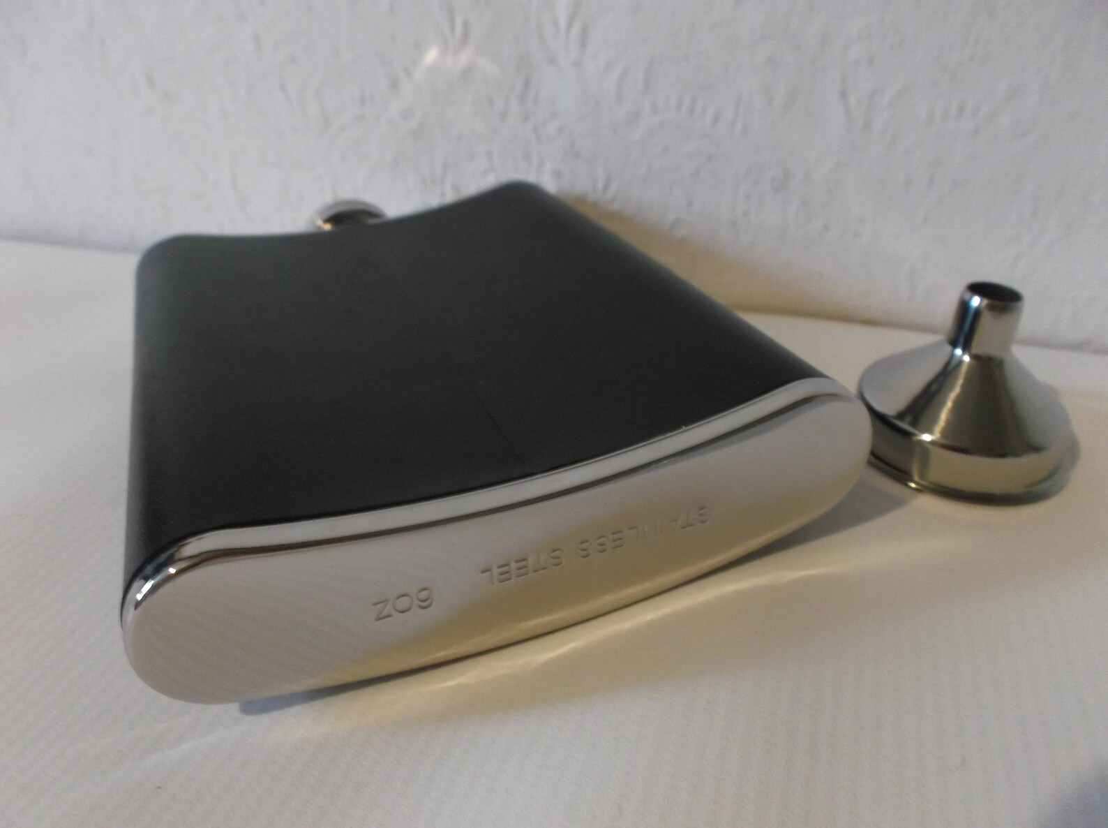 Vintage English Flask Faux Leather Wrapped Pocket Hip Flask - Etsy