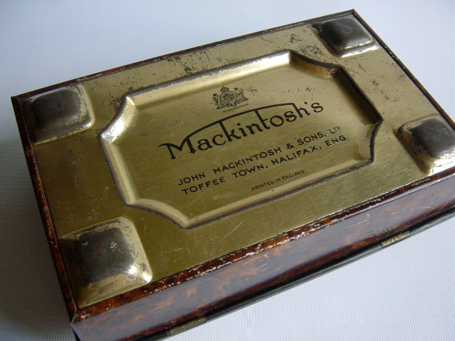 Antique English Tin Rural Village Scene Candy Sweets Box - Etsy UK