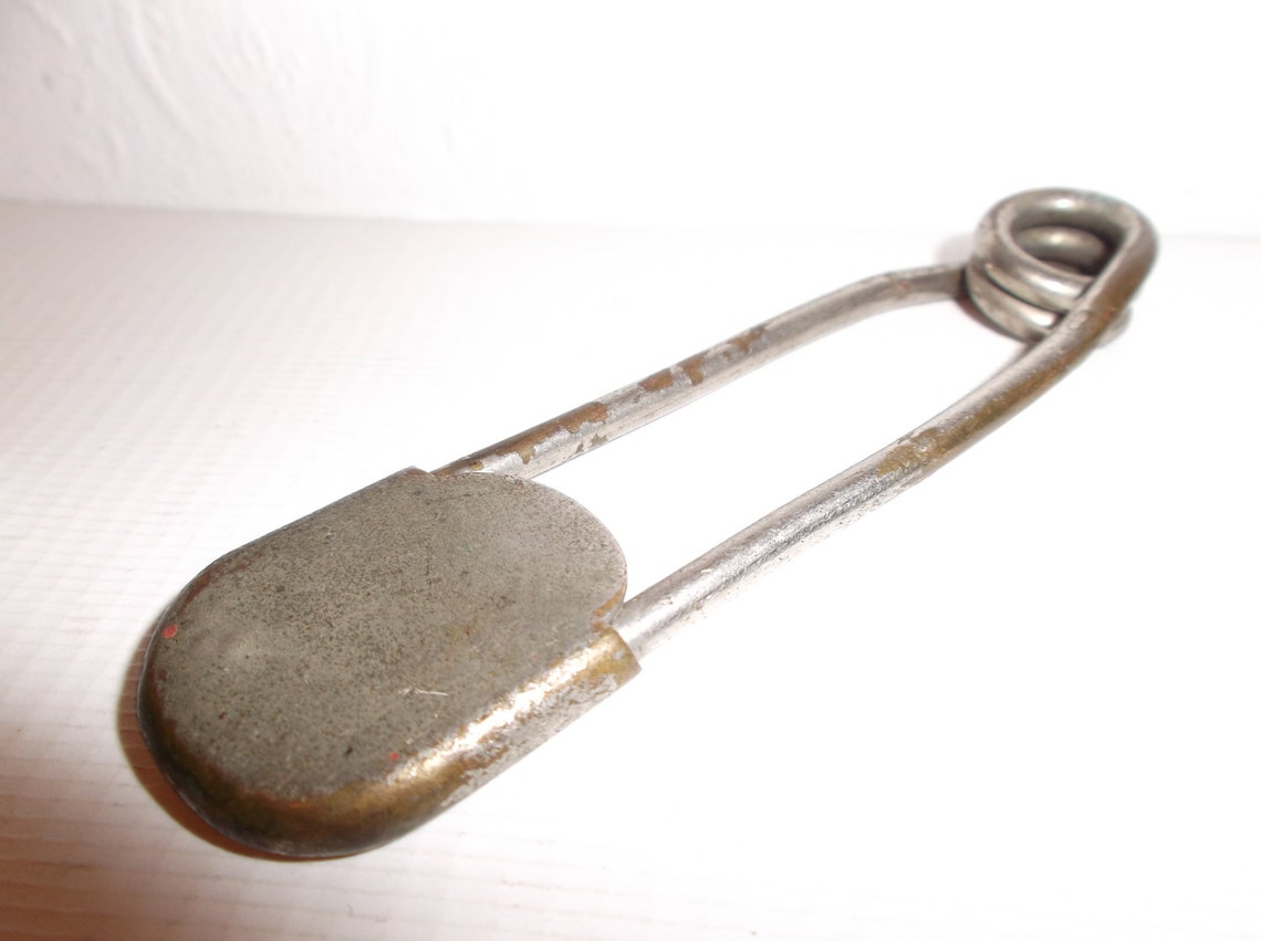 Antique Industrial Metal Pins Rare Extra Large Vintage Metal - Etsy UK