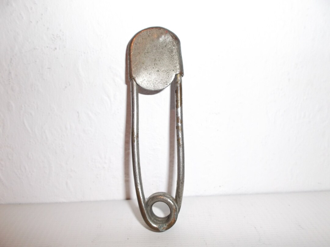 Antique Industrial Metal Pins Rare Extra Large Vintage Metal Steampunk ...