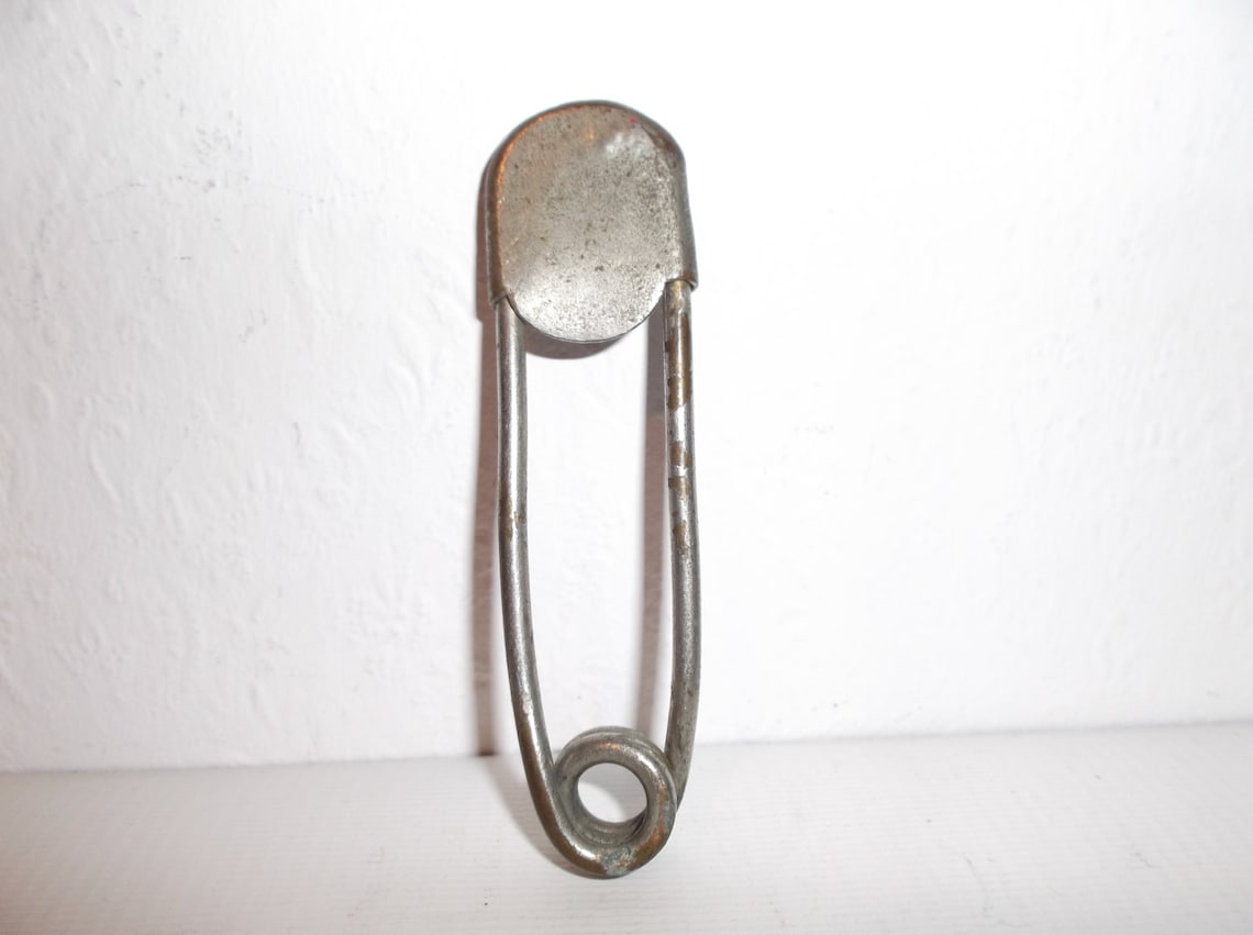 Antique Industrial Metal Pins Rare Extra Large Vintage Metal - Etsy UK