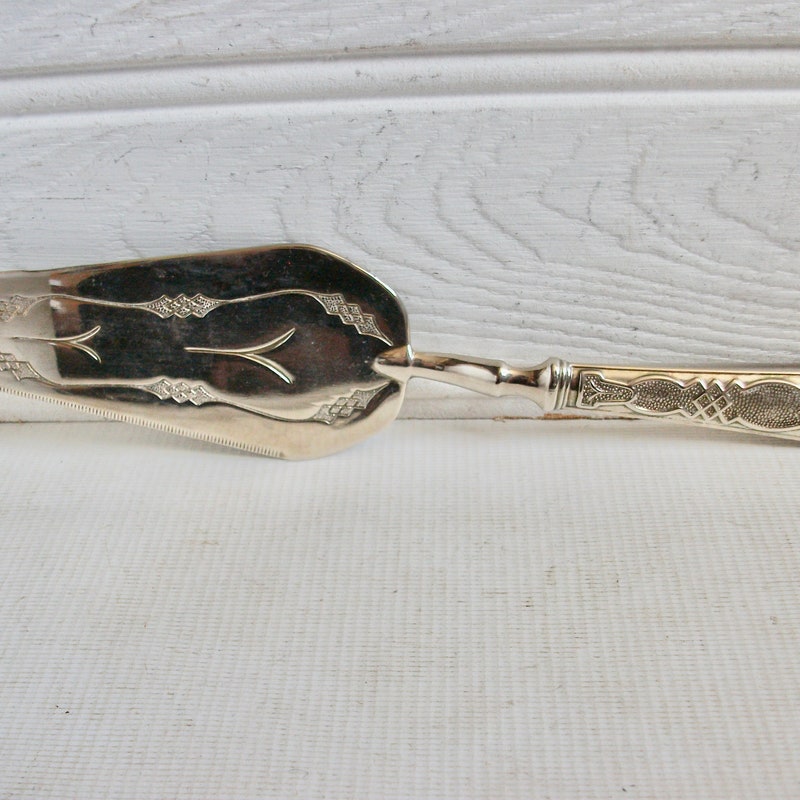Antique Cake Pastry Server - Etsy UK