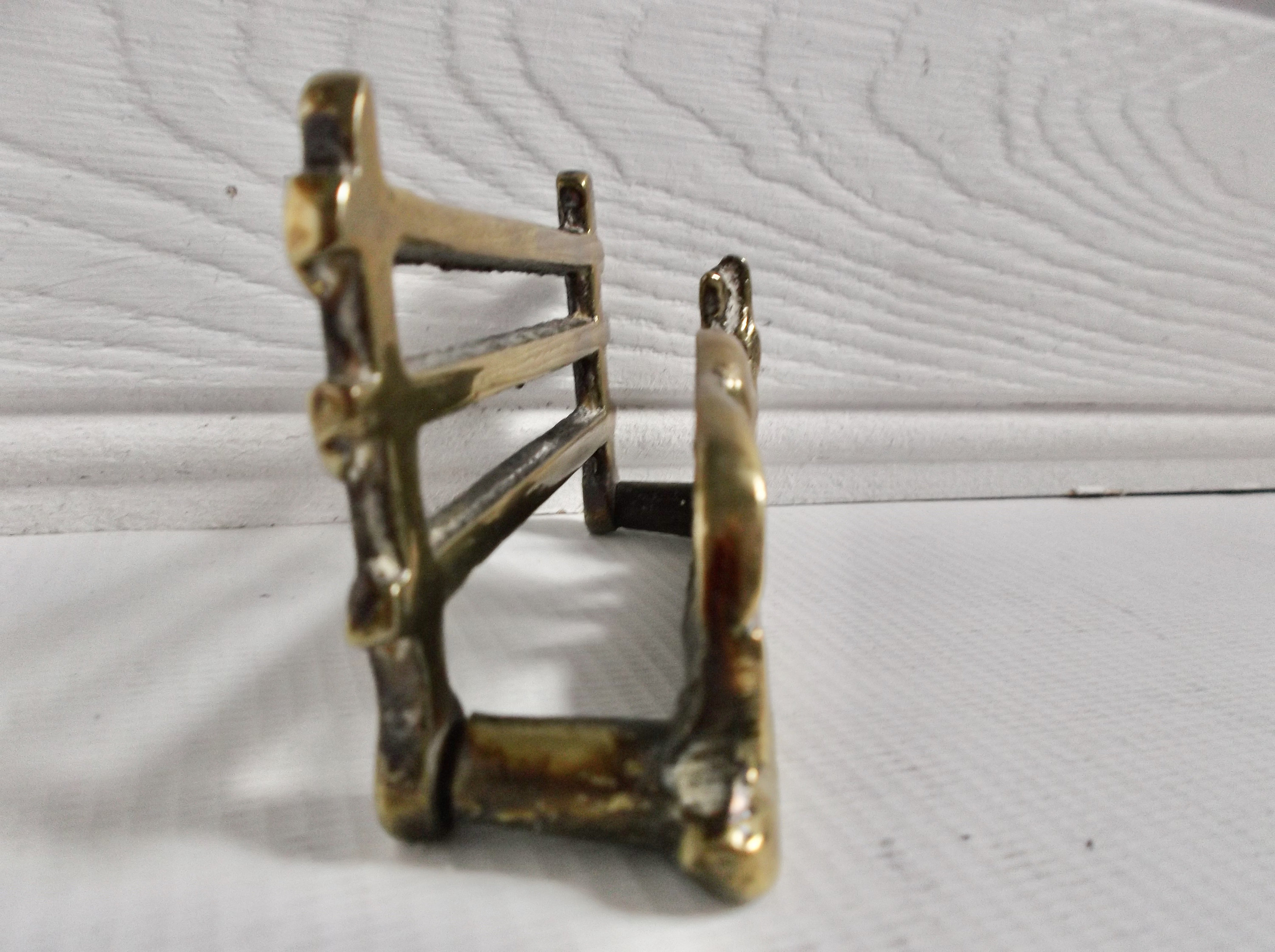 Antique Brass Letter Holder Circa 1900s English Countryside - Etsy