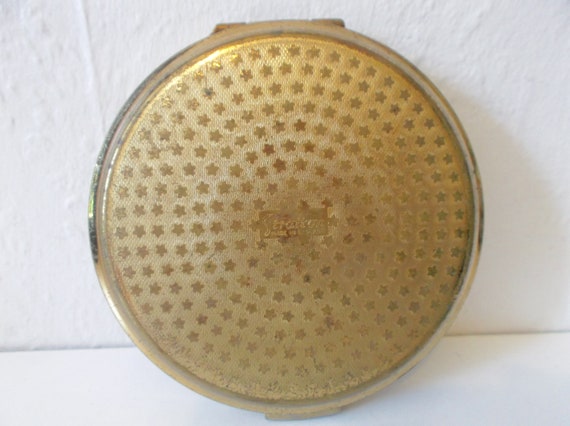Vintage Stratton Round Mirror Powder Compact 1960s 19… - Gem