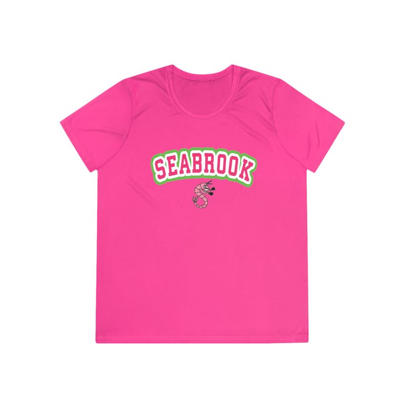 Zombies Seabrook Shrimp Cheer Women Dry-fit Workout Shirt - Etsy