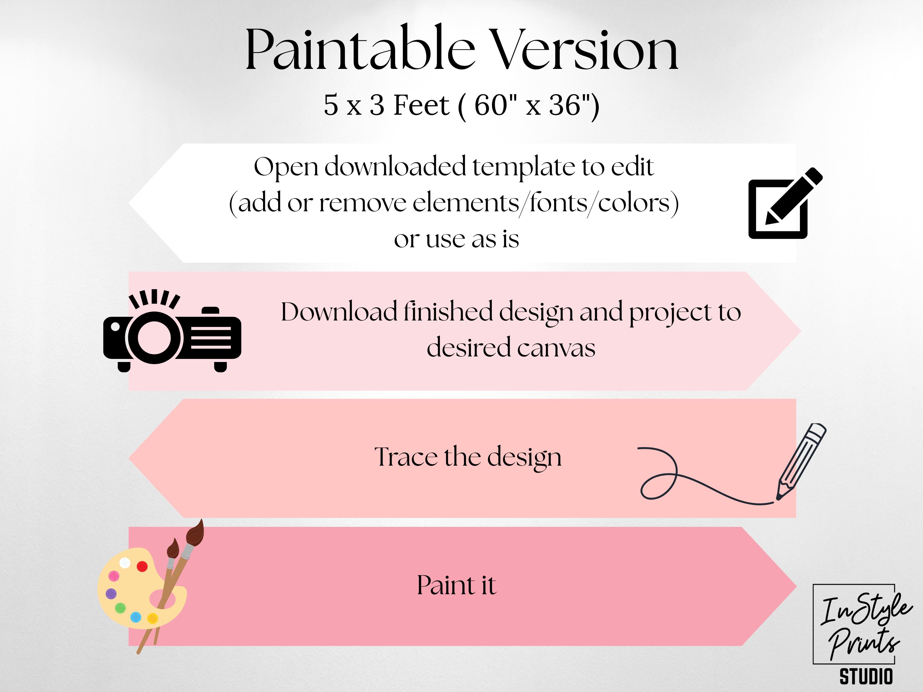 A Sweet Little Girl is on Her Way Banner Template | Editable Coquette ...