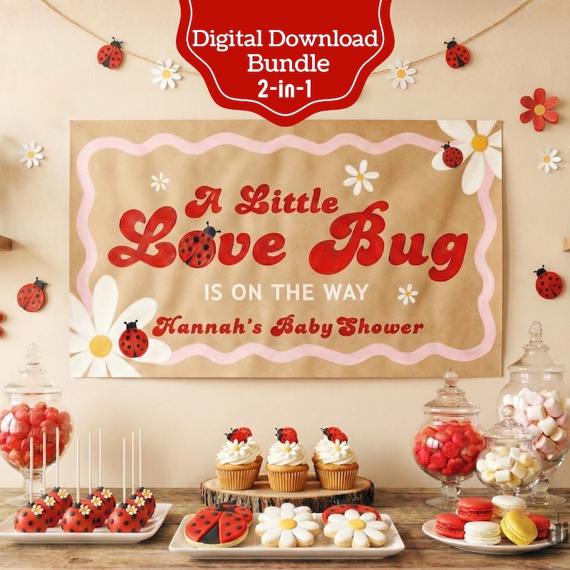 Little Love Bug Backdrop - Etsy