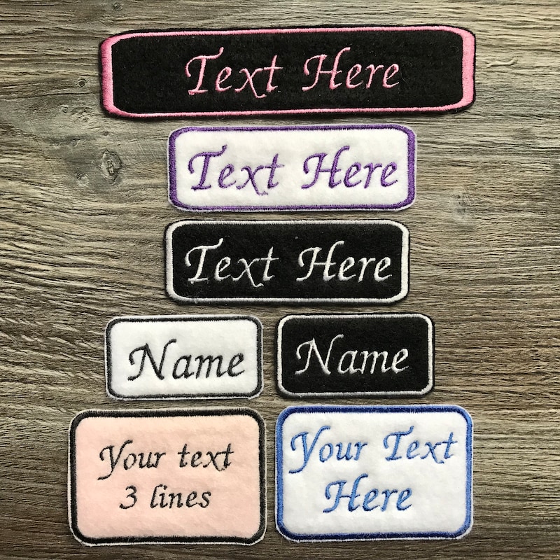 Name Tags for Clothes - Etsy UK