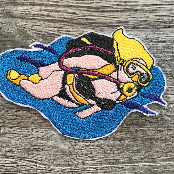 Scuba Patch - Etsy