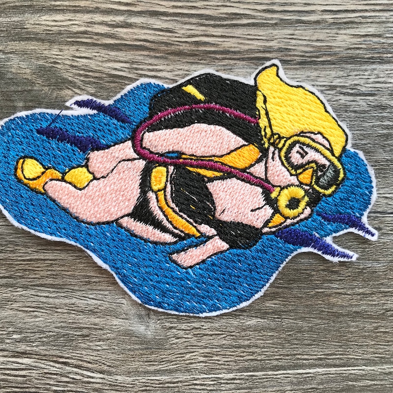 Scuba Patch - Etsy