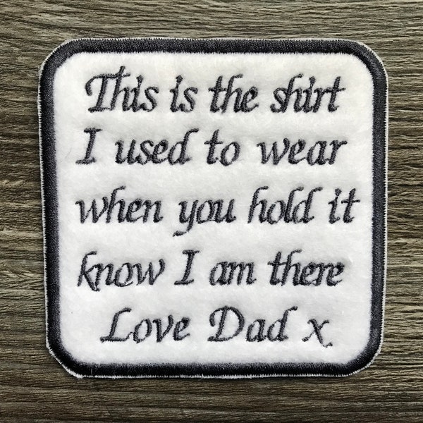 Shirt Pillow Patch - Etsy