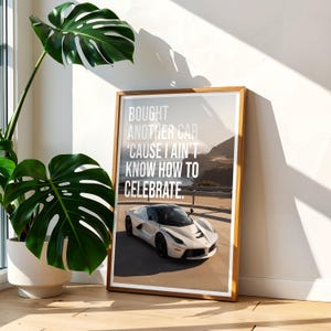 Tyler the Creator CMIYGL Laferrari Art Digital File - Etsy