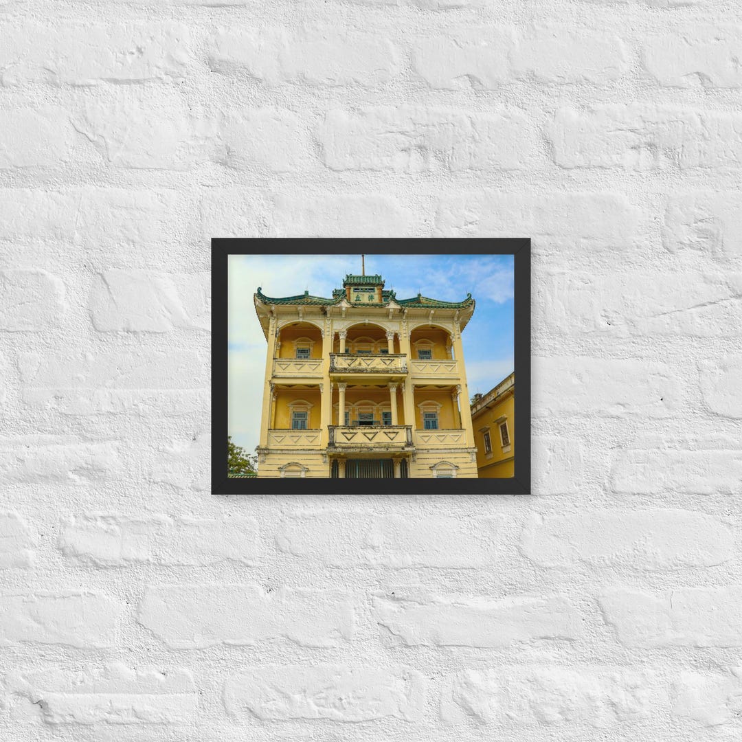 Panli Lou Architectural Print: Iconic Li Garden Building, Lingnan ...