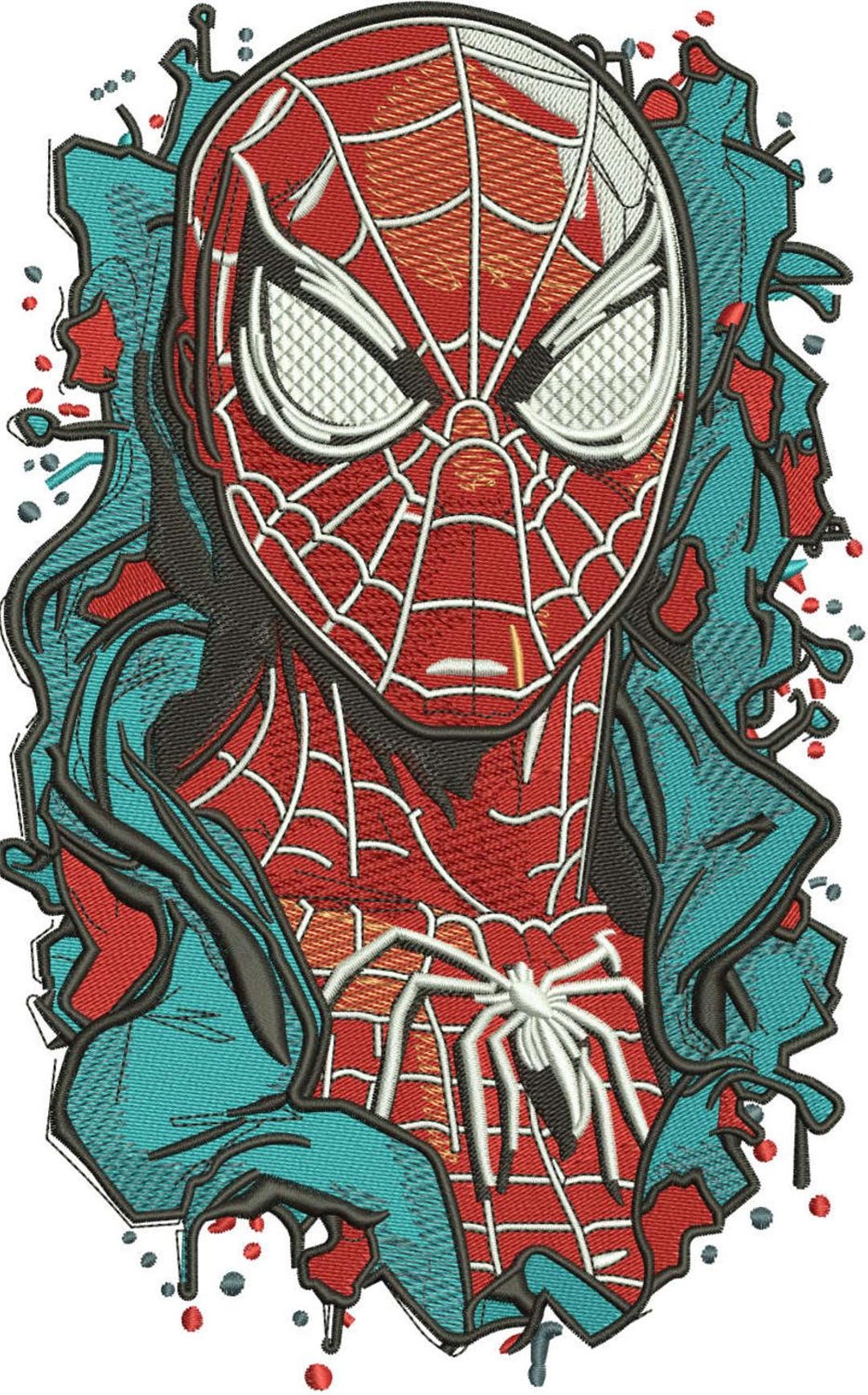 Spider Man Hero Embroidery Design - Etsy