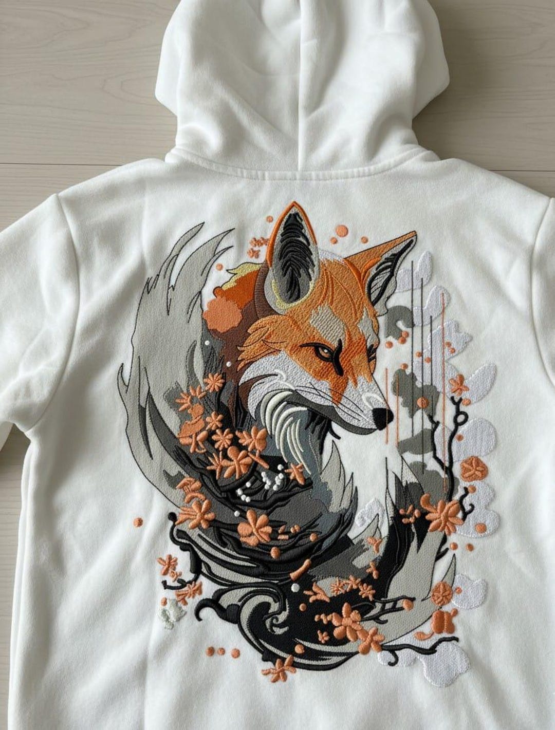Elegancki wzór haftu lisa - Etsy Polska