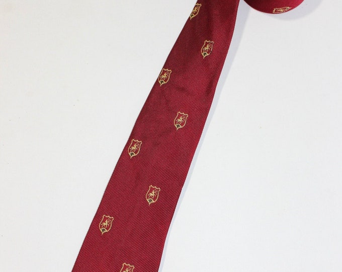 Vintage 1960's -reis of New Haven- Men's Narrow Neck Tie. Jacquard ...