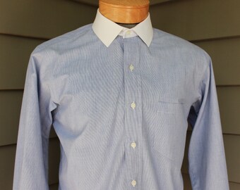 Banker Collar Shirt - Etsy