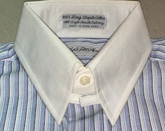Banker Collar Shirt - Etsy