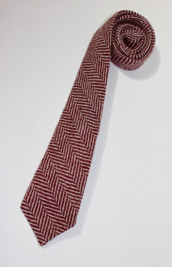 Vintage Franklin Simon tweed fur collar coat Medium - Gem