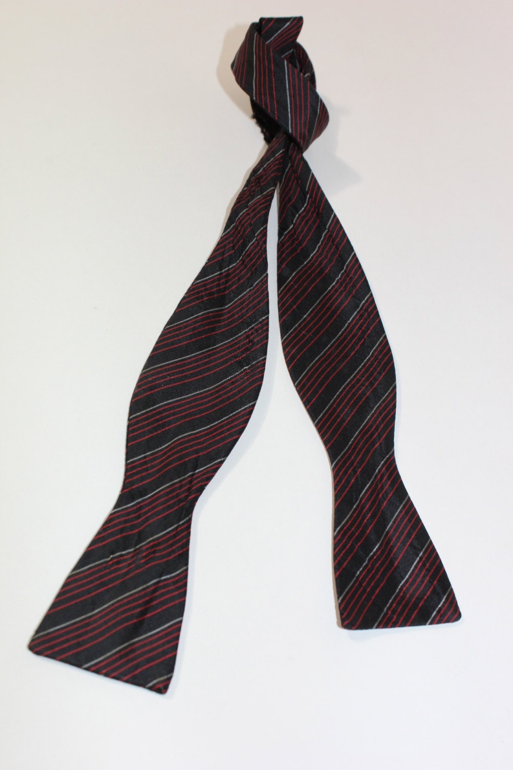 Vintage 1960's -better Bows Inc.- Narrow Bow Tie. Butterfly or Thistle ...