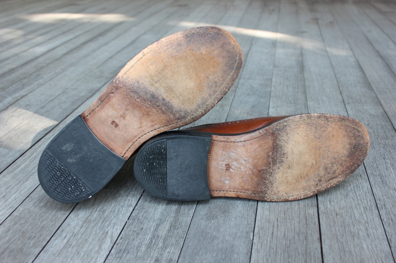 Vintage 1970's -crosby Square- Long Wing Brogues. Antique Vintage 1970's -crosby Square- Long Wing Brogues. Antique