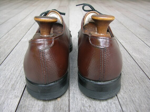Vintage 1960's Nunn Bush Men's Split-toe Norwegian Blucher Vintage 1960's Nunn Bush Men's Split-toe Norwegian Blucher