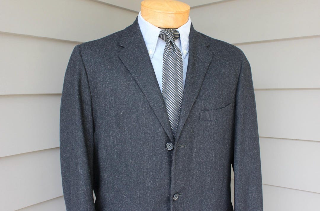 Vintage 1950's -warren Sewell- Men's 2 Piece Suit. Three Button SB ...
