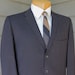 Vintage Early 1960's Men's louis Roth Suit Coat. Narrow Lapel Turnback ...