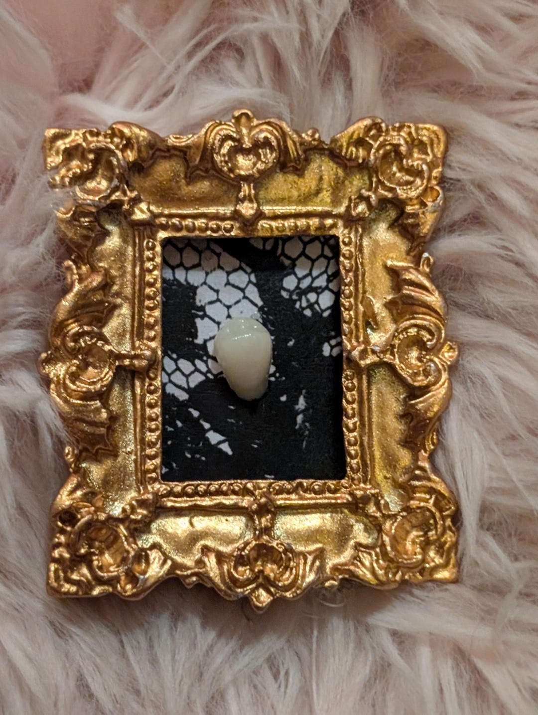 Framed Gothic Tooth - Etsy