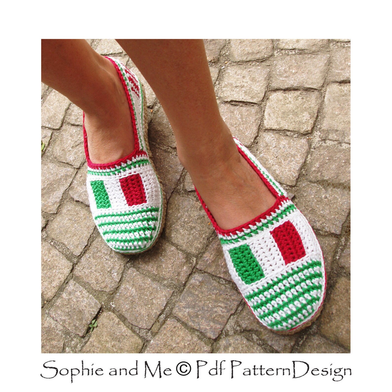 E-book for Color Block Slippers/espadrilles Included - Etsy