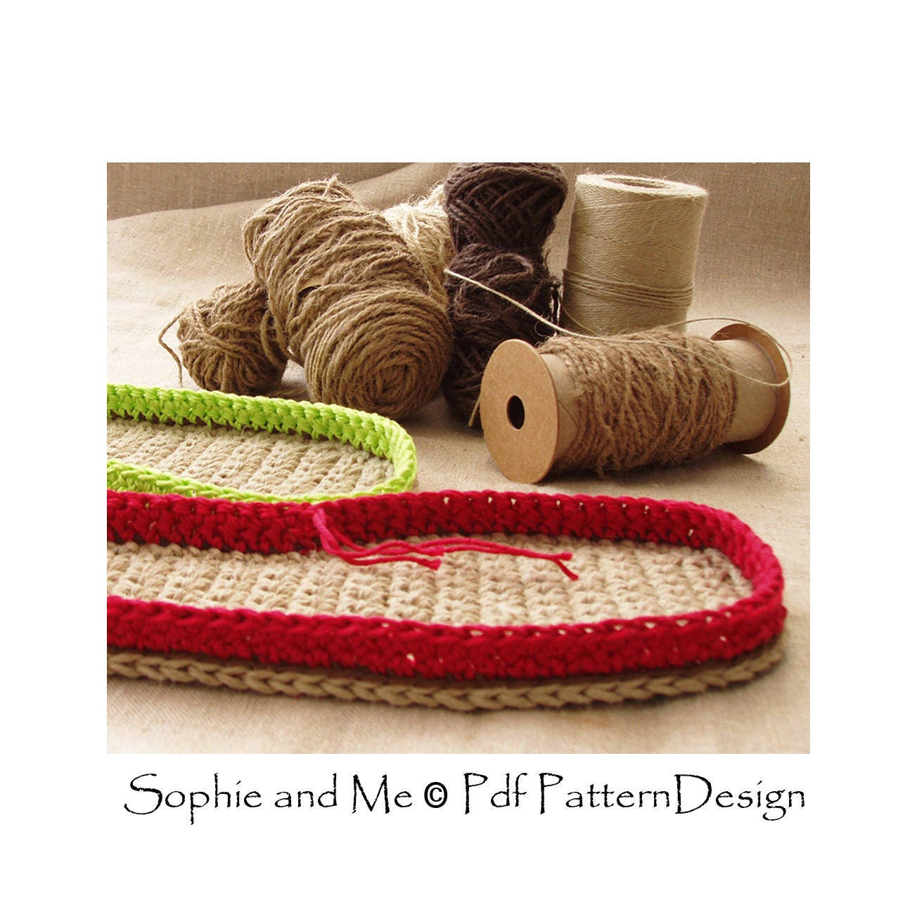 Crochet Outsoles With Foot-shape - 4 Standard Sizes - Instant Download ...