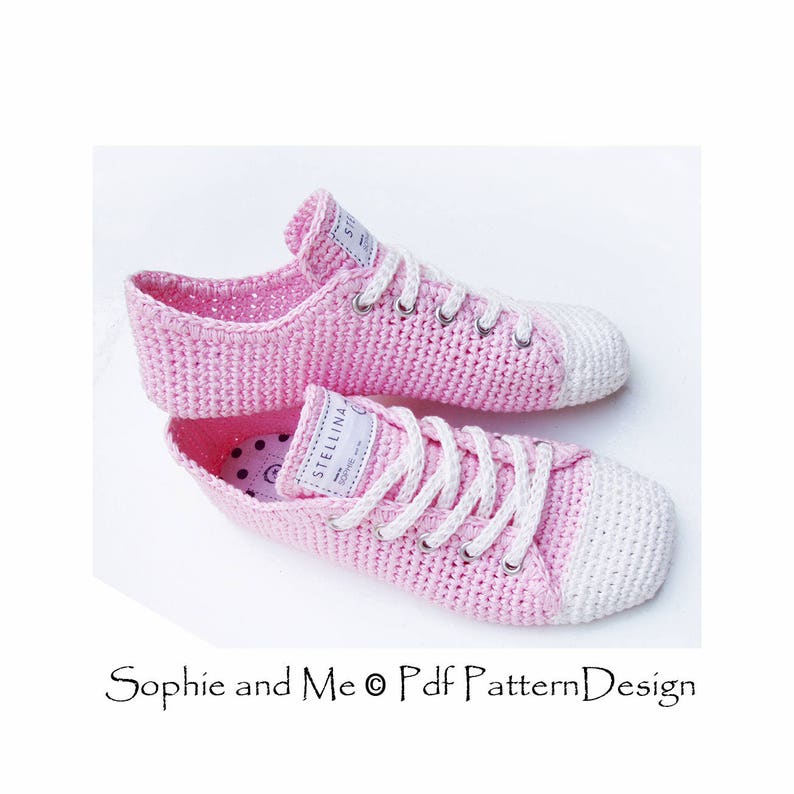 Sneaker Classics Crochet Pattern - Instant Download Pdf - Etsy Canada