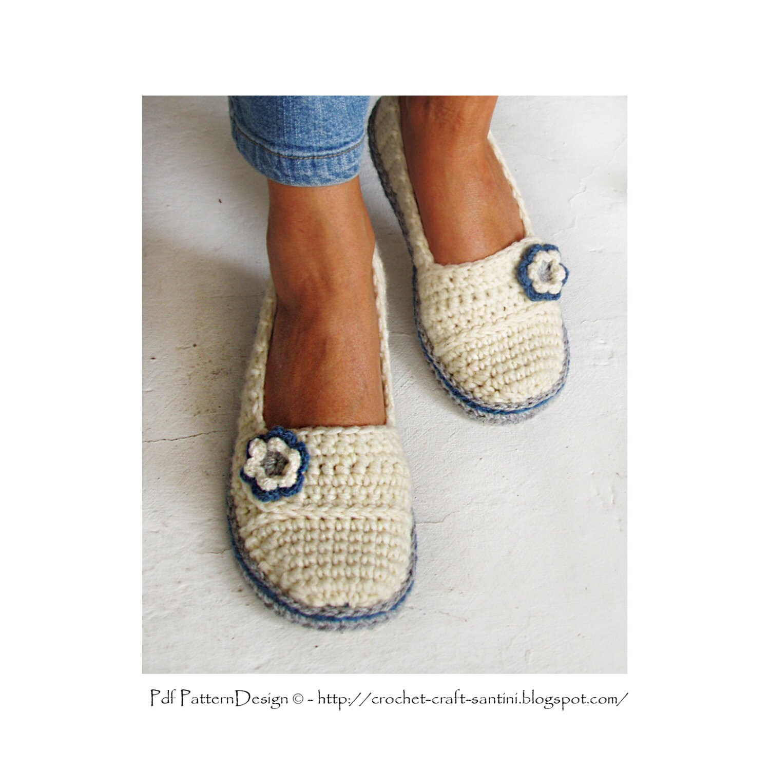 E-BOOK for Wooly Winter Loafers and Crochet-soles Instant - Etsy