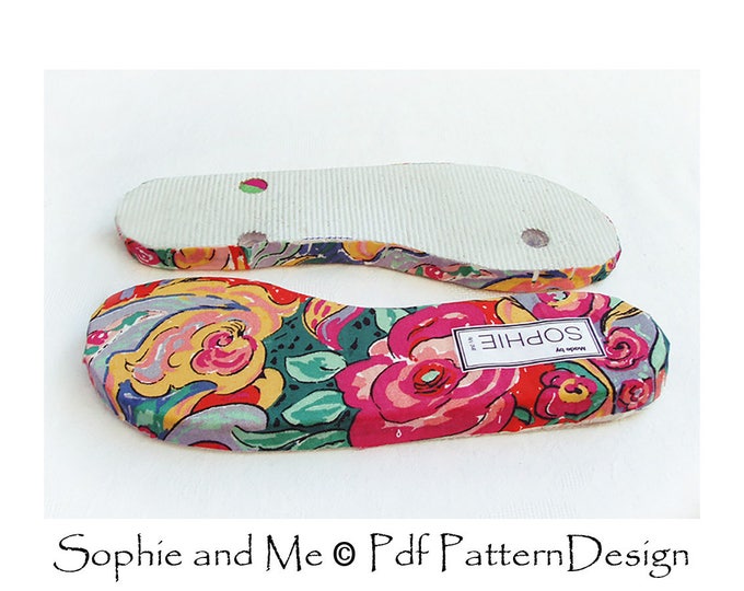 Crochet Outsoles With Foot-shape - 4 Standard Sizes - Instant Download ...