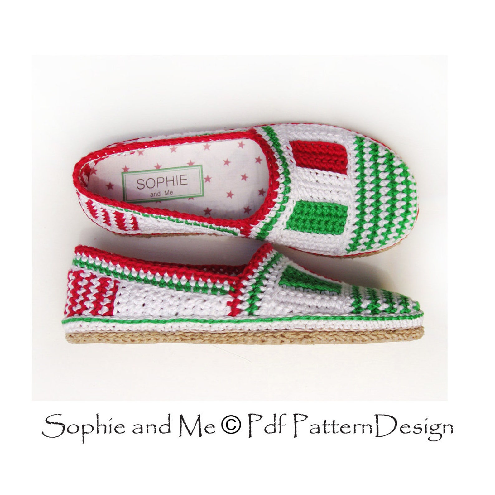 E-book for Color Block Slippers/espadrilles Included - Etsy