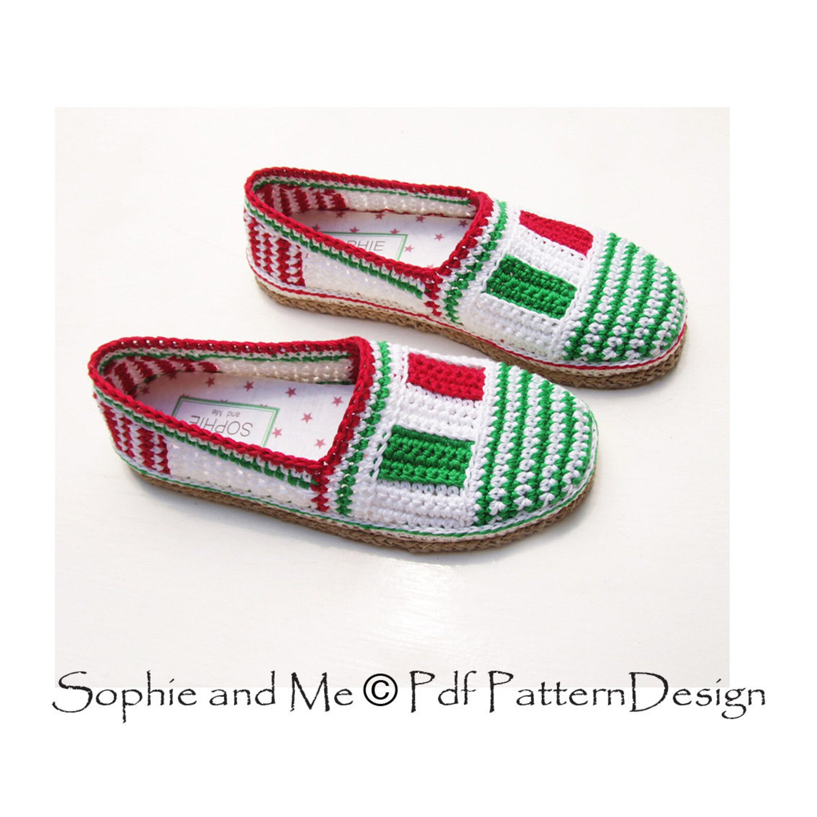 E-book for Color Block Slippers/espadrilles Included - Etsy
