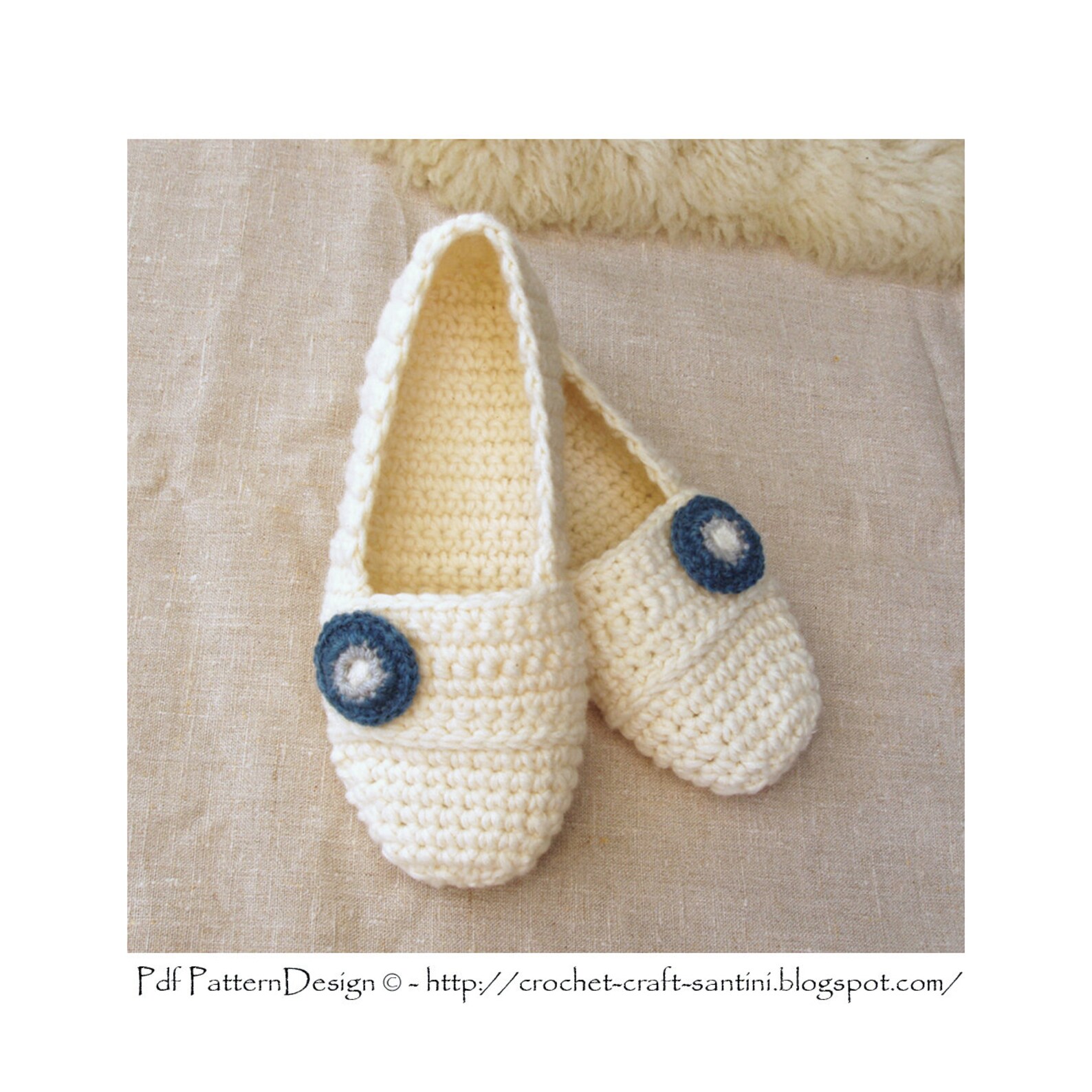 Wooly Winter Loafers Basic Crochet Pattern Instant - Etsy