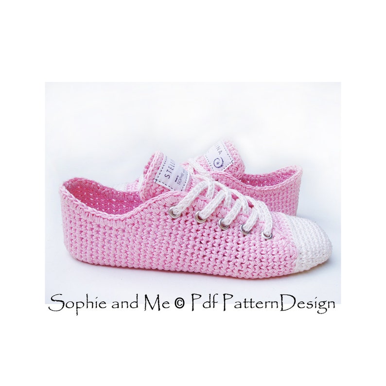 Sneaker Classics Crochet Pattern - Instant Download Pdf - Etsy