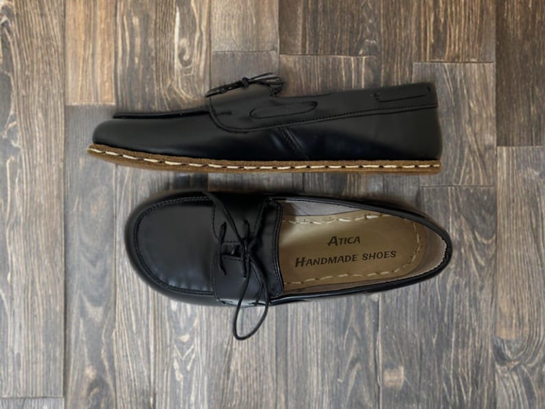 Handmade Leather Oxford Shoes • Barefoot Zero Drop, Crazy Brown - Etsy
