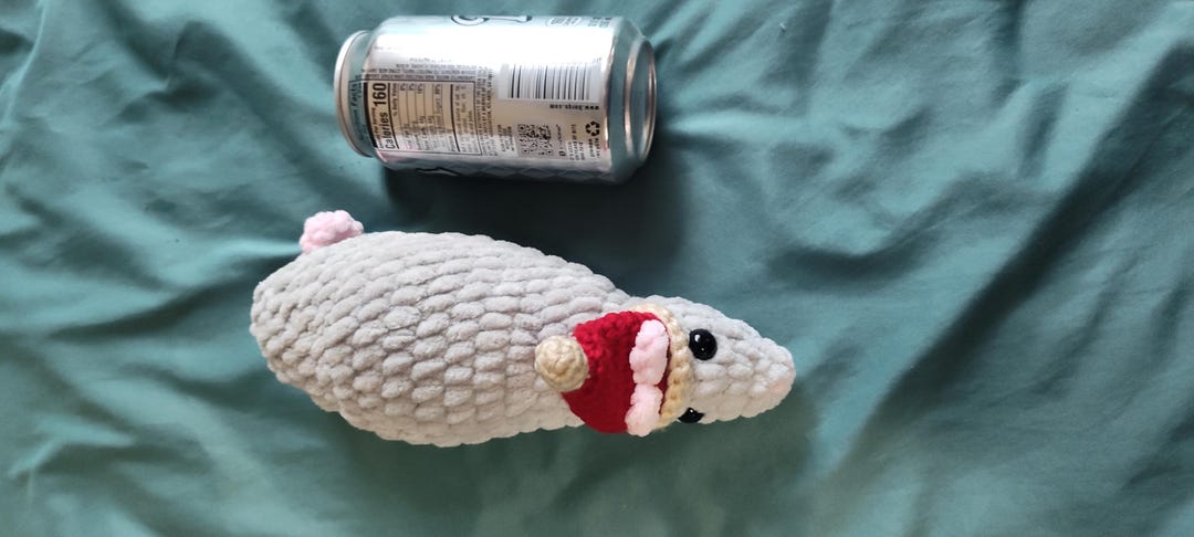 Beans the Rat With Santa Hat - Etsy