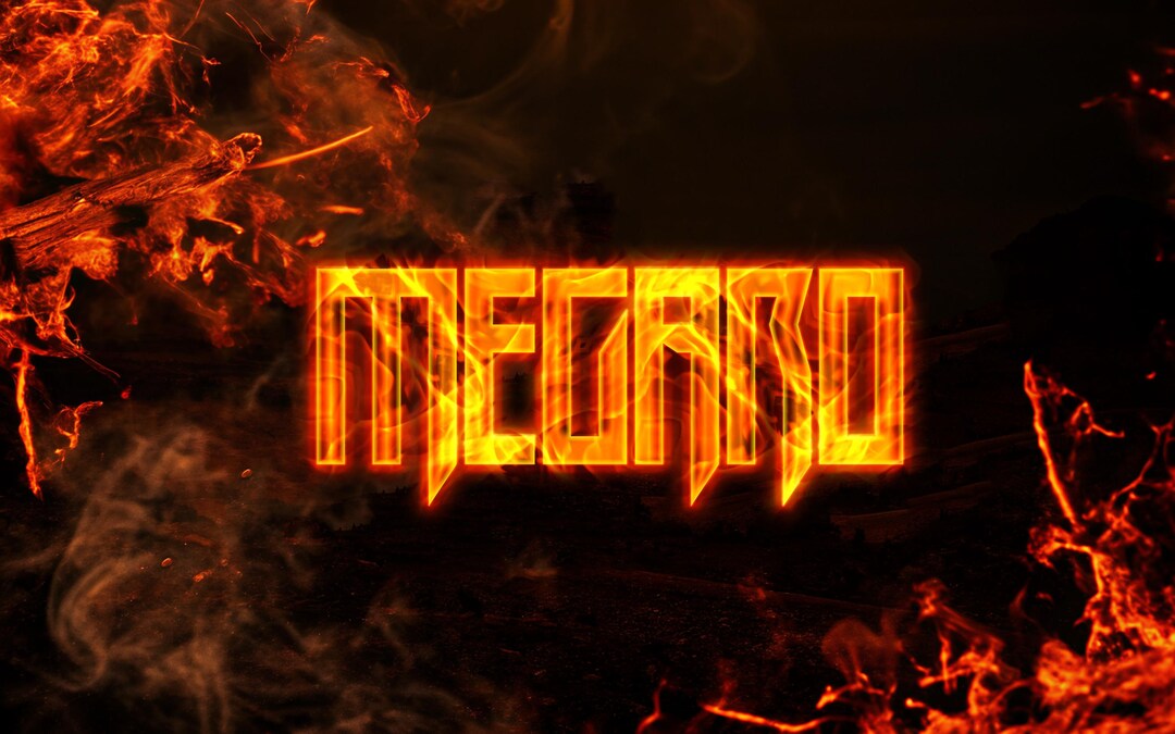 Intense Fire Text Effect Mockup: Flaming Logo Generator (PSD) - Etsy