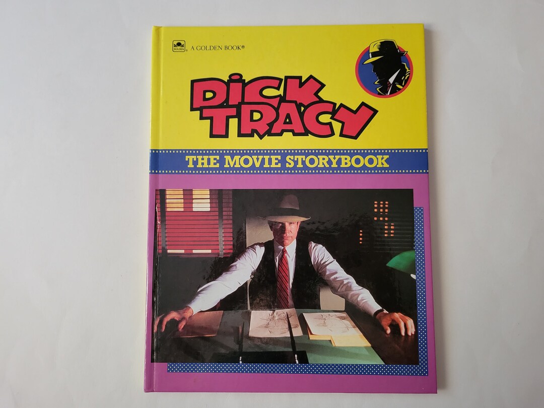 Dick Tracy The Movie Storybook Vintage Hardcover Book Richard Marks ...
