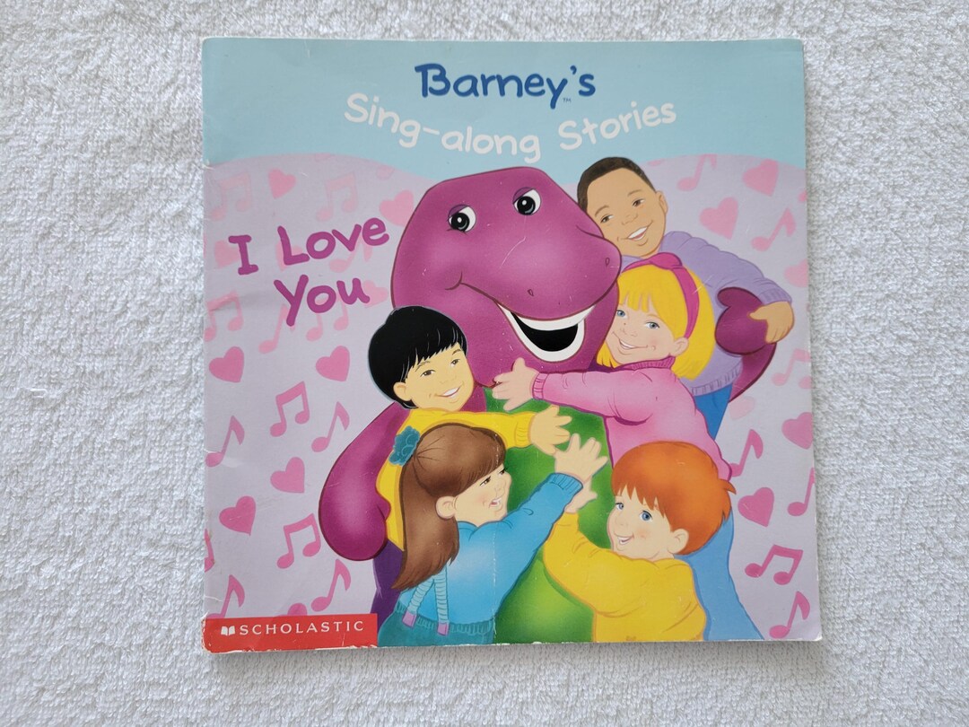 Barneys Sing-along Stories, Vintage Softcover Book, Lee Bernstein, June ...