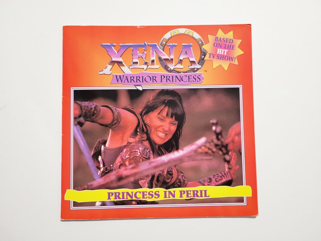 Xena Warrior Princess, Princess in Peril, Vintage Softcover Book, TV ...