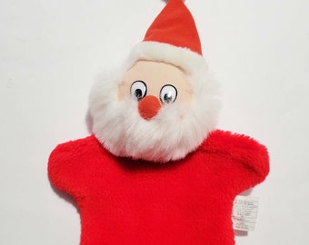 Santa Puppet - Etsy