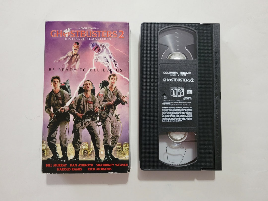 Ghostbusters 2 VHS Tape Vintage Movie 1999 Columbia Pictures - Etsy